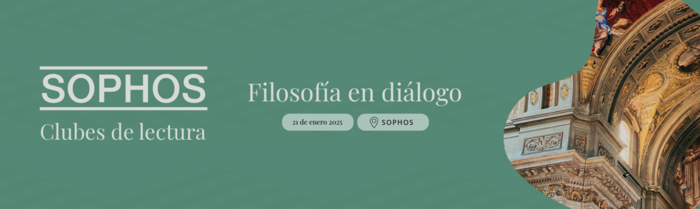Club de lectura: Filosofía en diálogo - Sophos